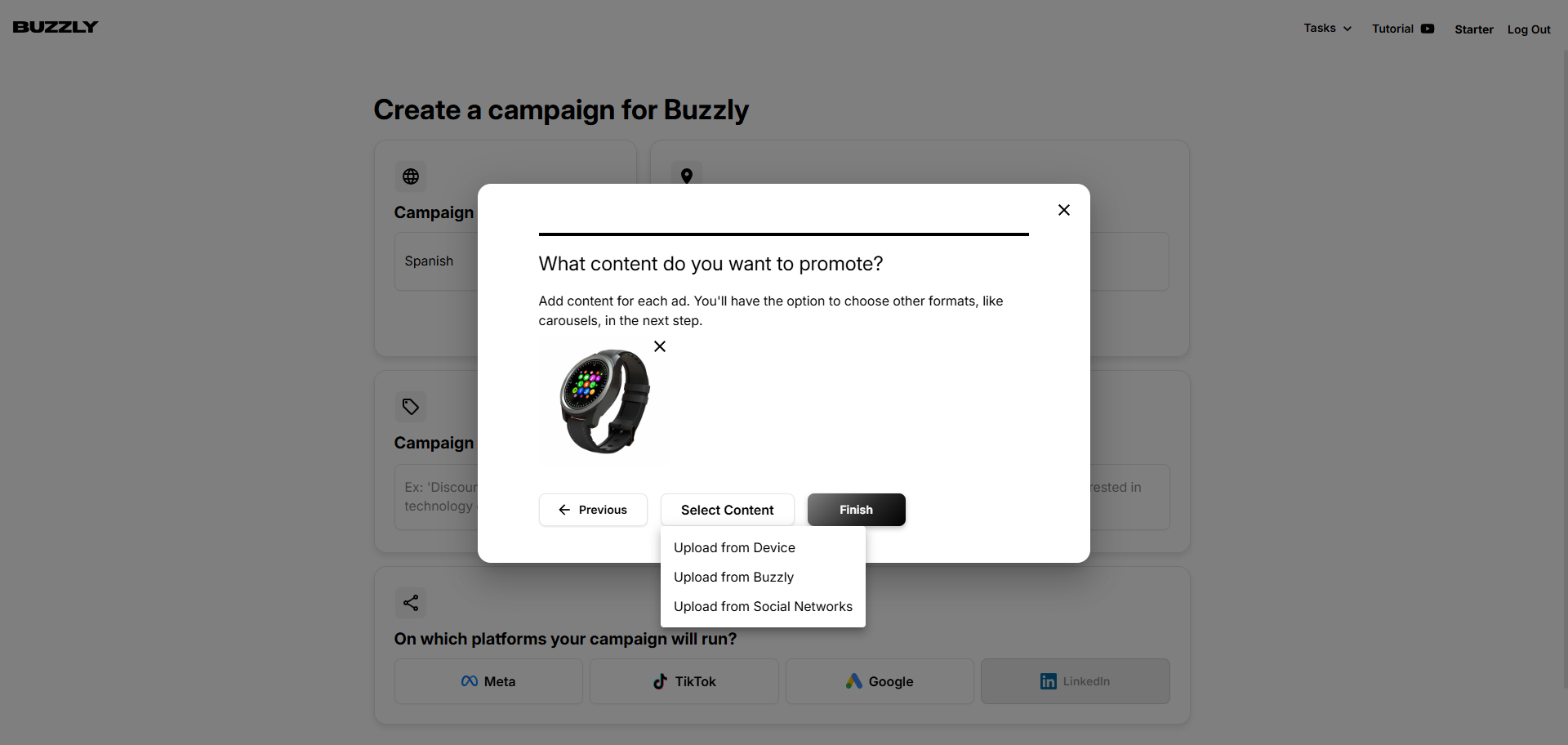Buzzly - AI Multi-Channel Marketing Platform
